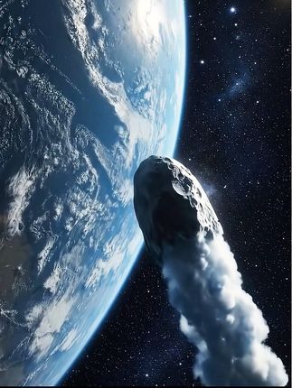 模拟直径40公里的陨石坠落下的威力。#星球动画 #解压 #探索宇宙