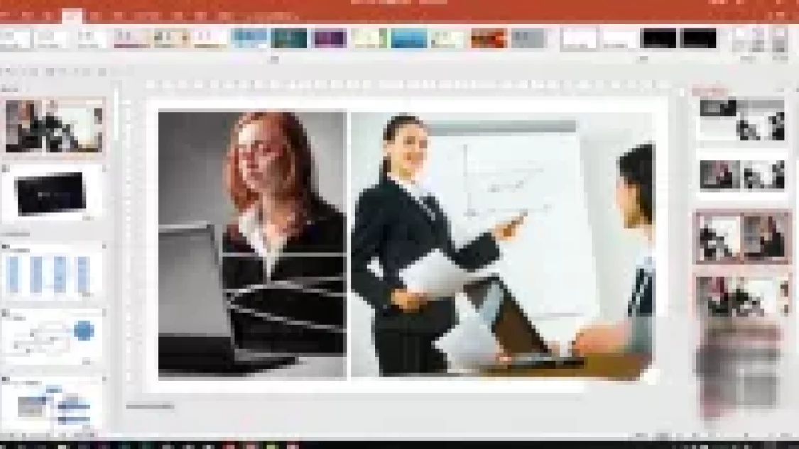 ppt教程: 插入图片 设置背景