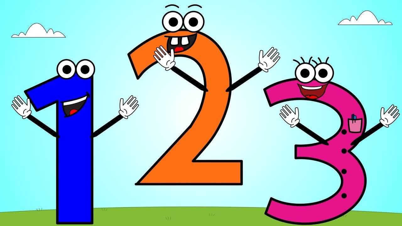 少儿益智早教,学唱数字歌,认识1-10的数字