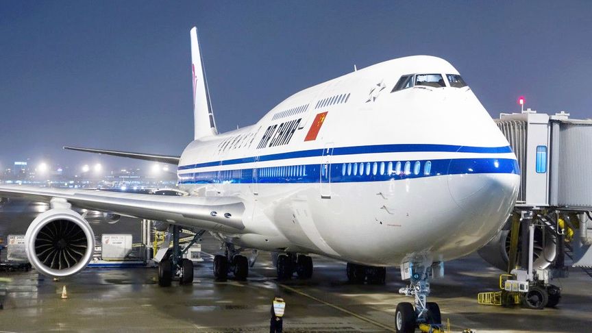 模拟飞行xp11 北京首都机场—石家庄正定机场 波音747 操作娴熟