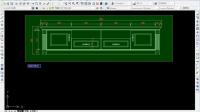 CAD教程, 欧式电视柜内部结构画法