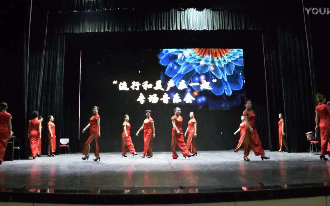 旗袍走秀《水墨兰亭》