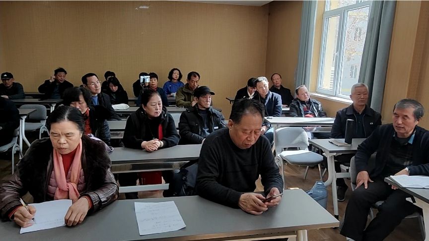 李应宏社长在永年拳社2022年工作会议上做总结发言讲话。