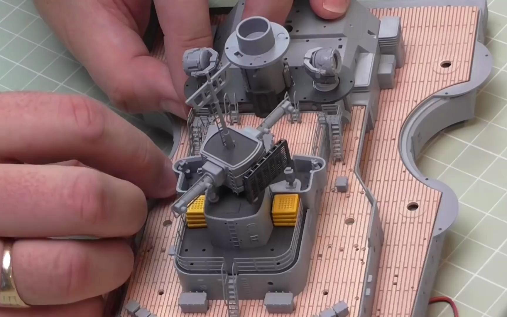 俾斯麦建造计划:103 新增船体部件和栏杆