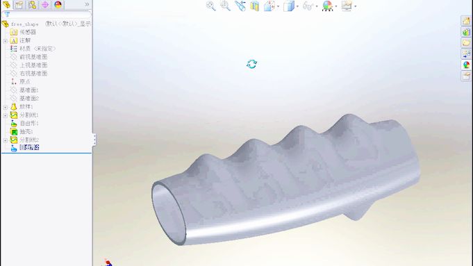 曲面自由形 solidworks高级应用