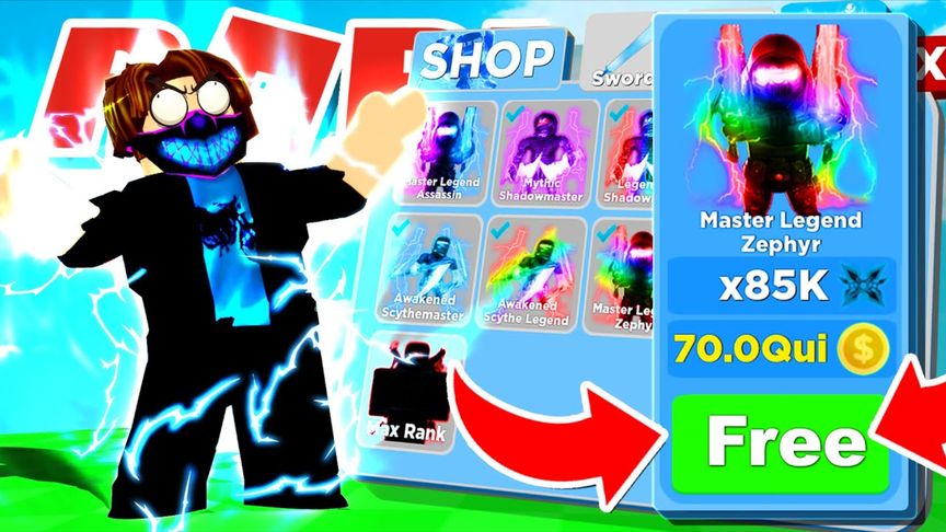 小格解说 Roblox 忍者传奇模拟器:炫酷武器宠物!解锁全部空岛?