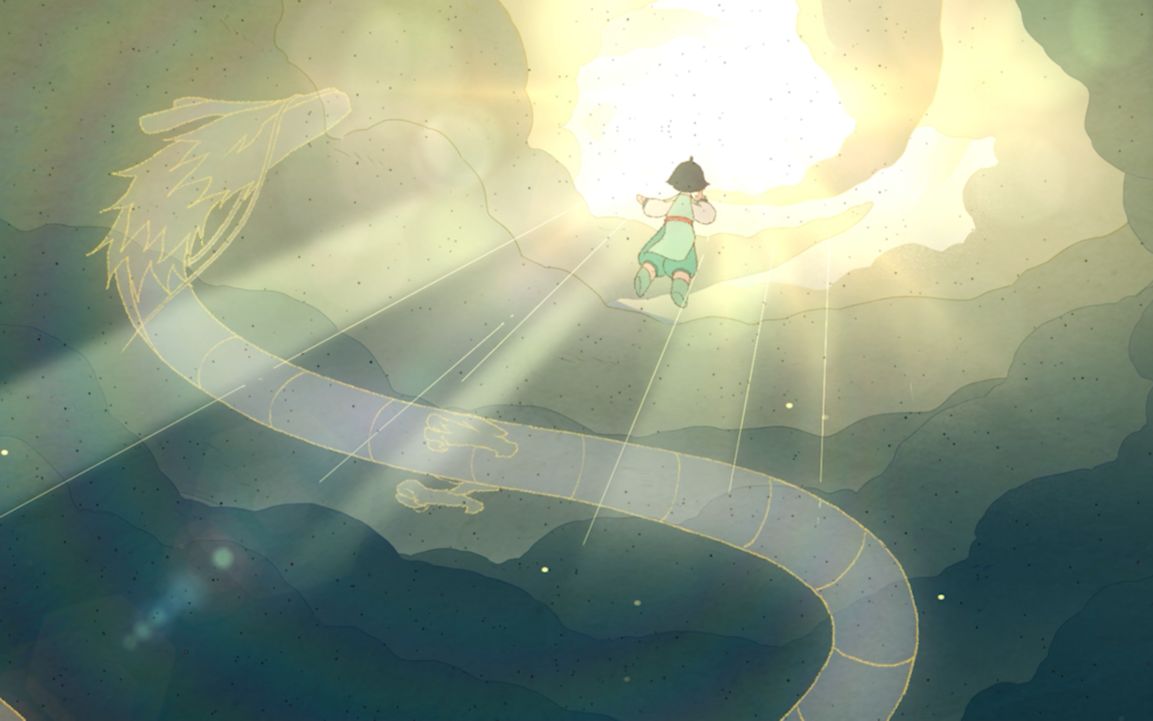 哇!是神龙!2021四川美术学院动画毕设作品《句芒》