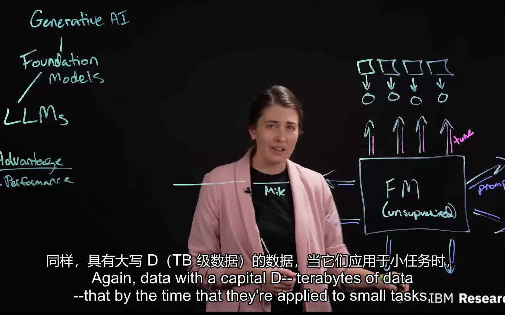 中英文字幕 - 什么是生成型人工智能模型 | What are Generative AI models