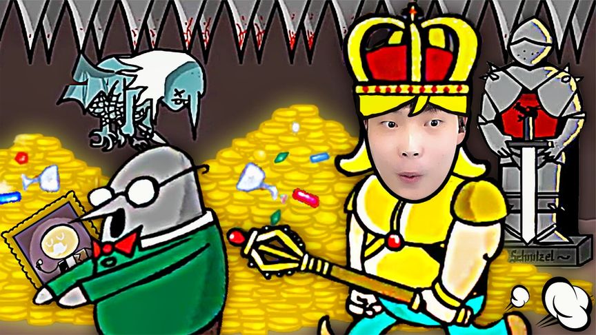 幸运城堡 我发现了隐藏结局,我穿国王黄金甲模拟国王 屌德斯解说