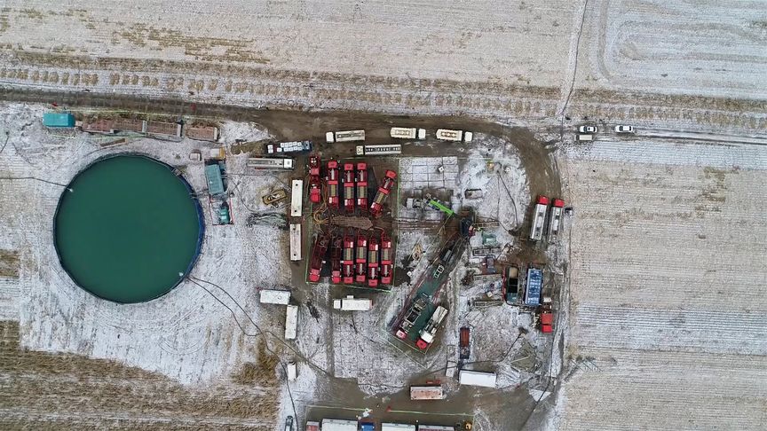 通过直播来看,原来油田作业现场是这样的!