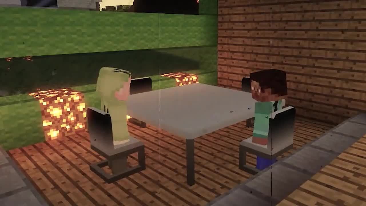 我的世界小剧场:阿青与怕怕的故事(三) #我的世界 #mc动画 #minecraft