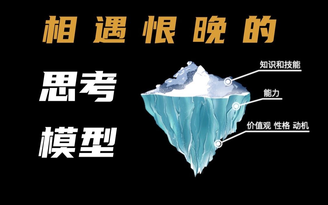 【有宝藏】相遇恨晚的几个思考/决策模型,高效提升你的工作学习能力!
