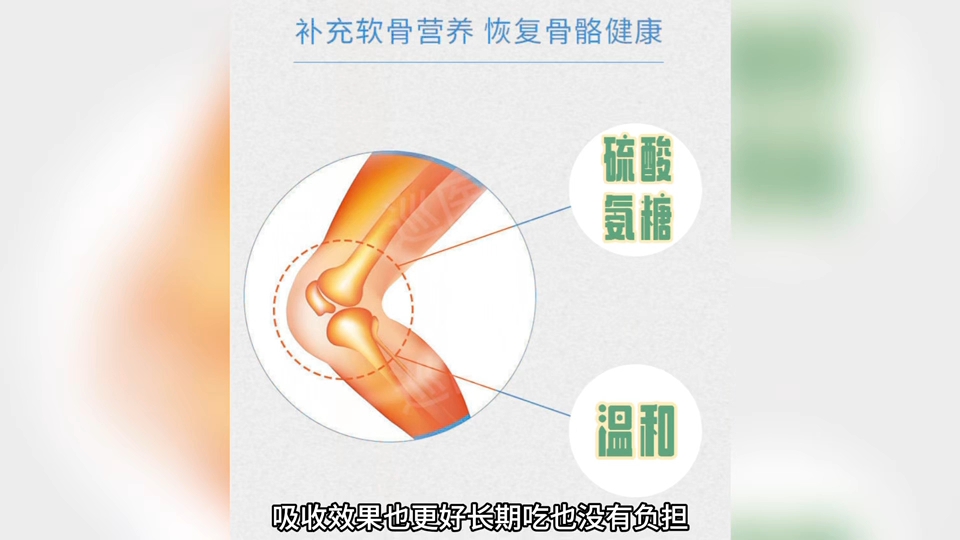 探索氨糖钙片的功效和作用,告别膝盖疼#软骨素