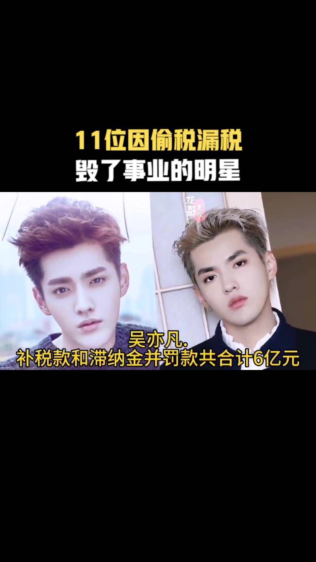 11位因偷税漏税毁了事业的明星