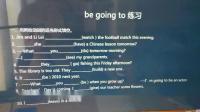 be going to 练习