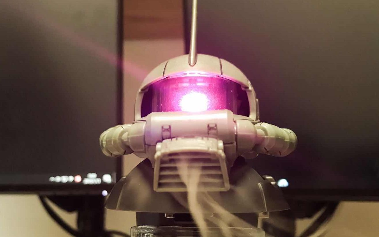 【魔改】史上最正点的扎古头加湿器(啥都带)