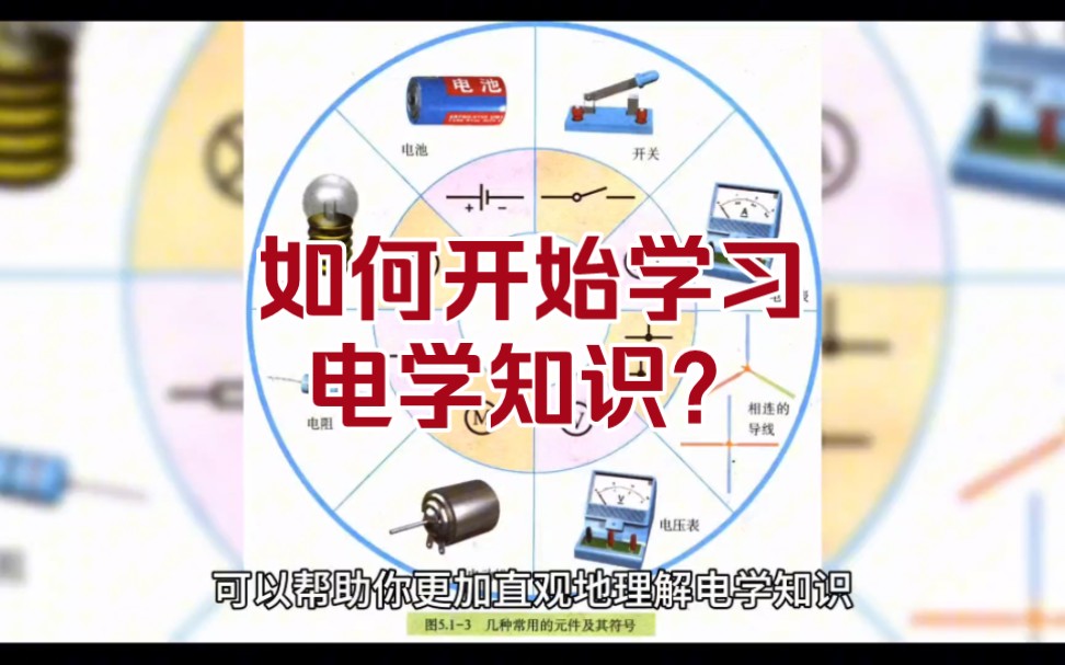 从零开始学电气(三)如何开始学习电学知识?一个视频讲清楚。