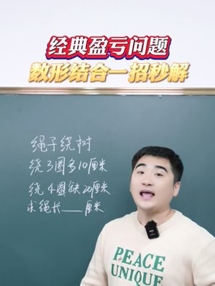 期末经典考题,数形结合一招秒解! #数学思维 #小学数学 #数学#教育 #...