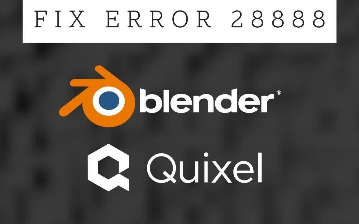 iBlender插件 如何修复 Quixel Bridge 无法通过端口 28888 发送数据 ...