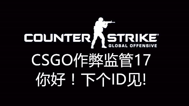 CSGO作弊监管 17 你好!下个ID见!