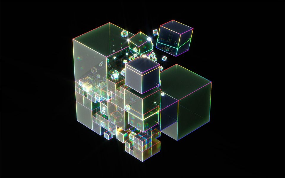 ⚡C4D教程⚡方块细分动态效果