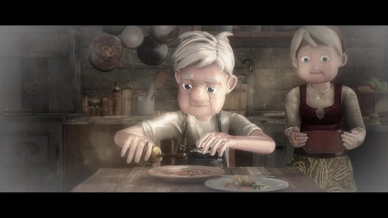 【感人动画短片】悬崖小屋