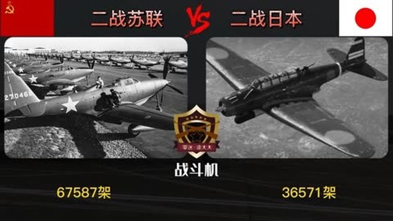 二战时期苏联与二战时期日本整体军事实力对比