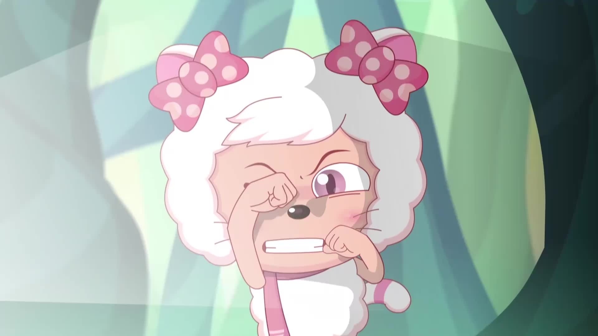 喜羊羊:美羊羊黑化,还伤害懒羊羊,.