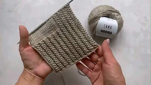 毛衣底边门襟新织法!手把手教你织出高级感花样