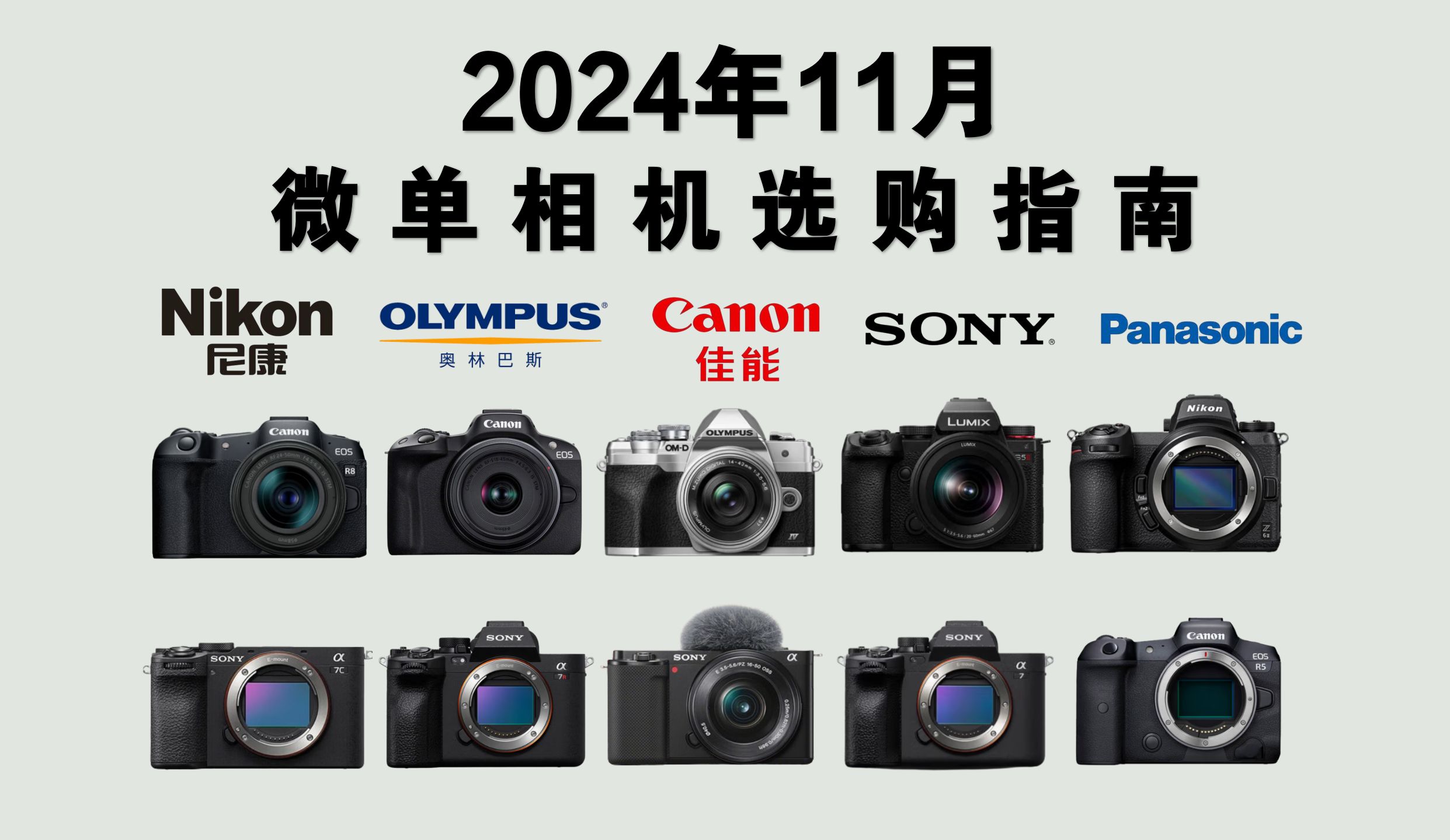 【双11微单相机推荐2024】11月性价比微单相机推荐清单;摄影小白15...
