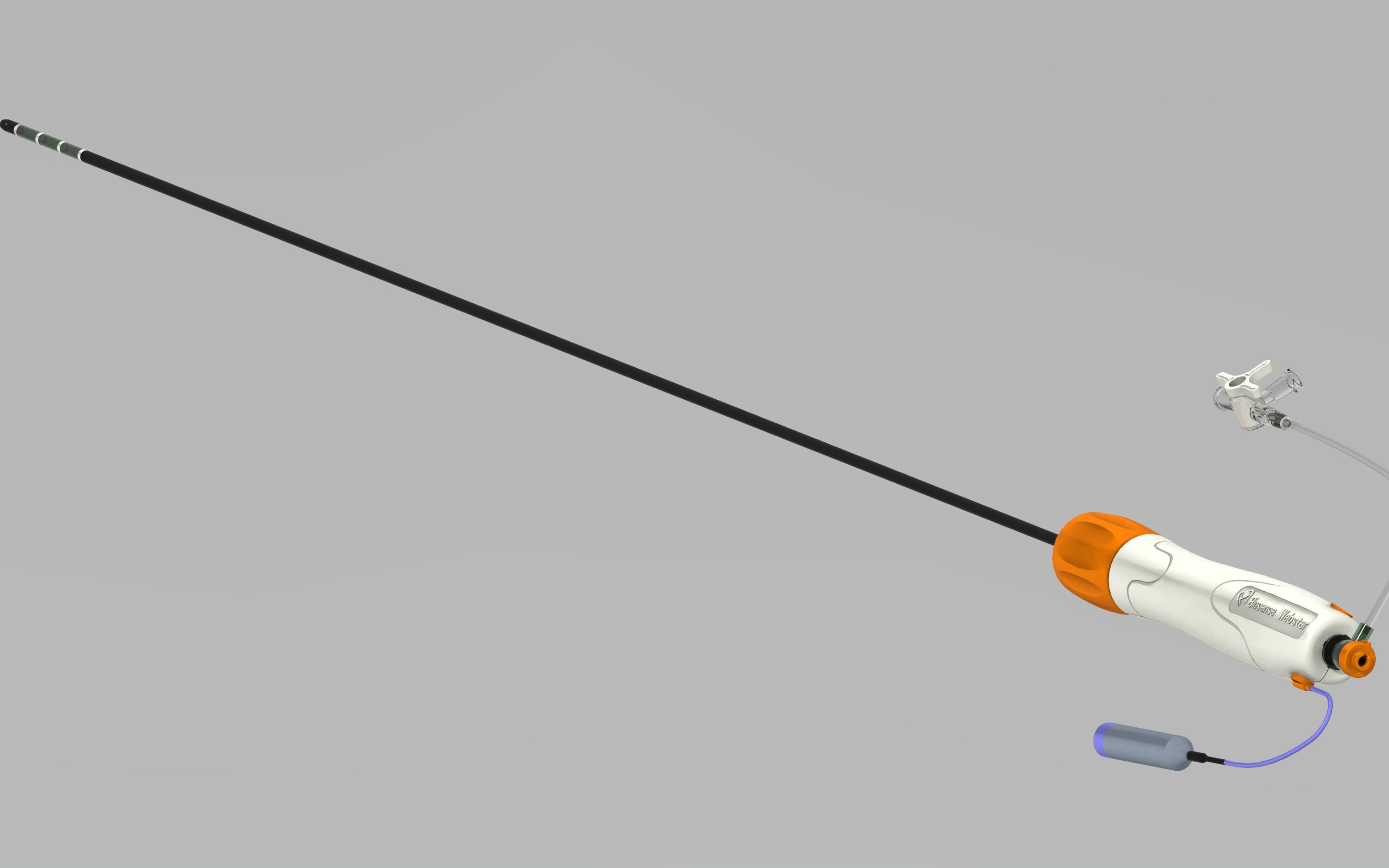 强生CARTO VIZIGO™8.5F 双向导引鞘管CREO9.0建模及渲染