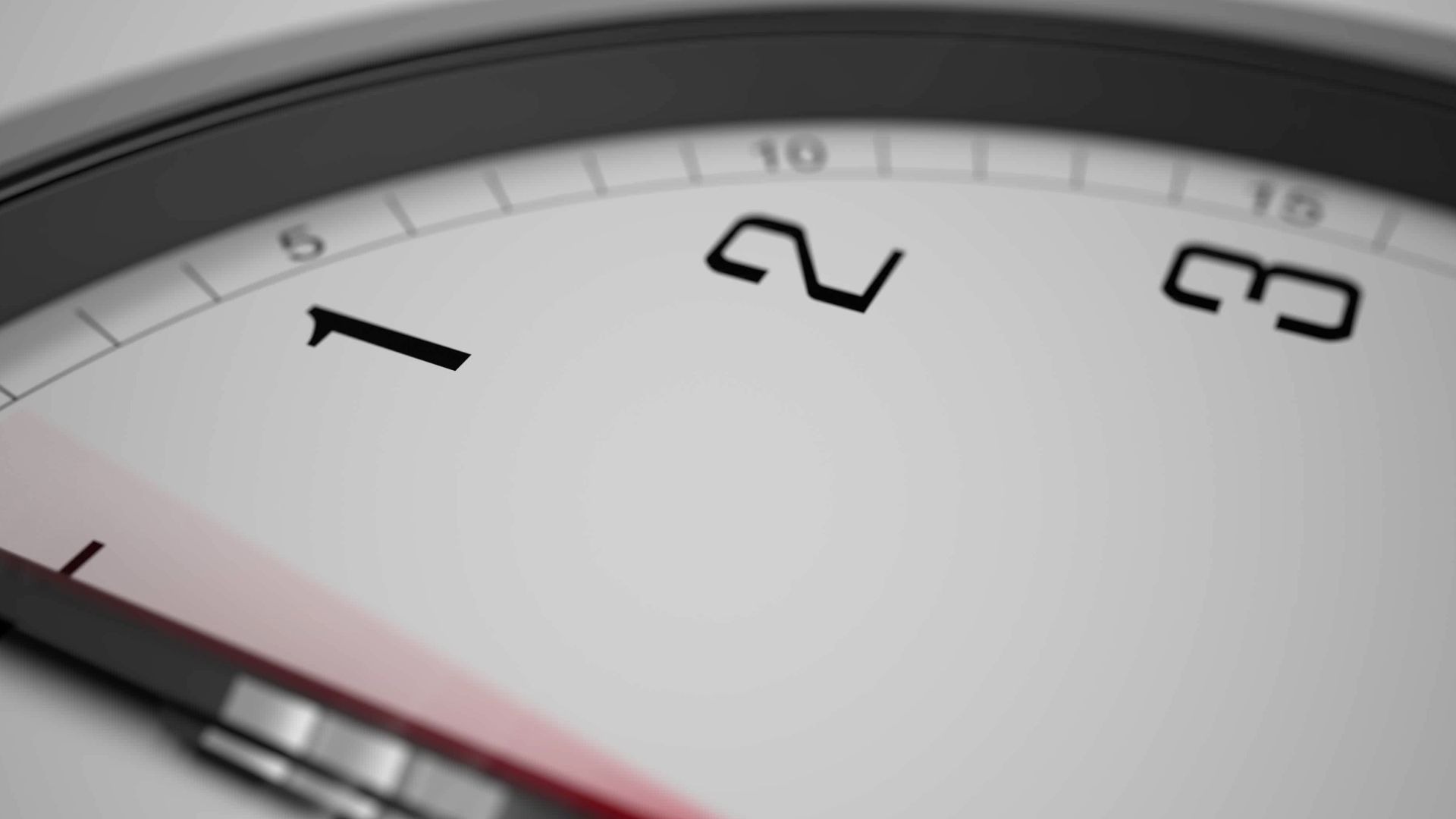 超清实拍时钟指针旋转视频素材