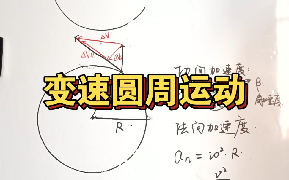 变速圆周运动的分解