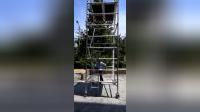 空达铝合金脚手架,5米移动脚手架搭建视频
