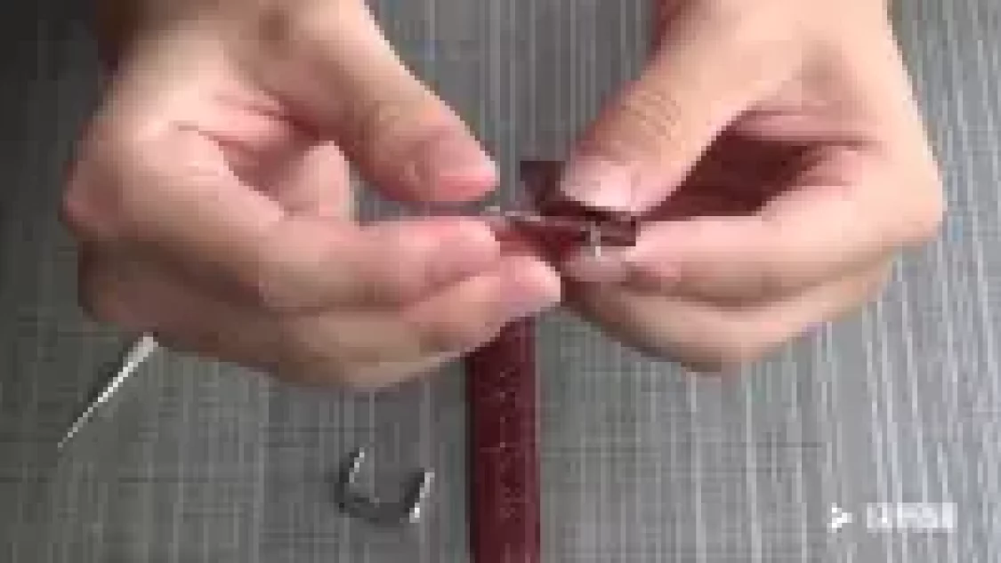 十瑞(SHIRUI)表带针扣安装/拆卸视频
