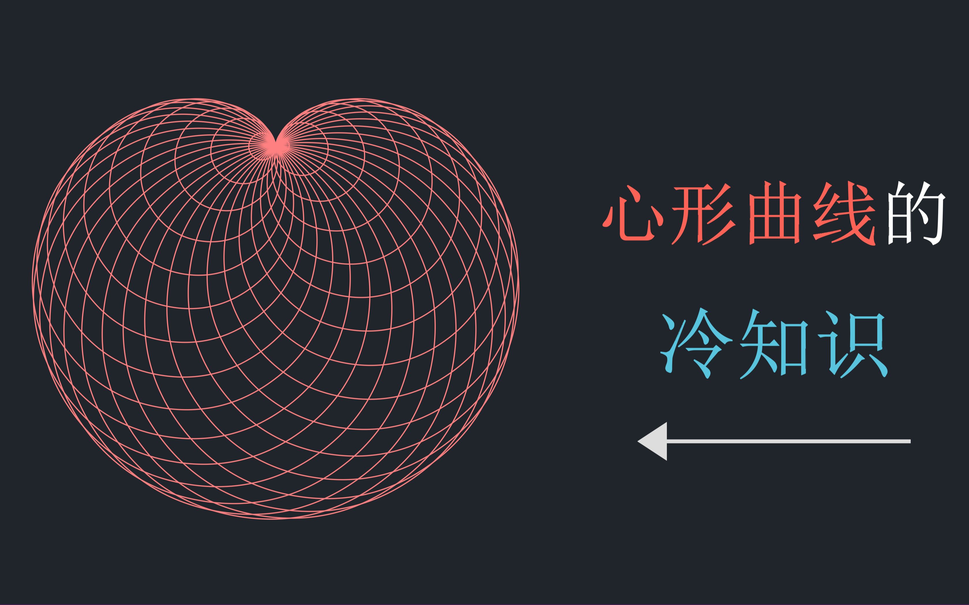 “完美爱心”心形曲线,有哪些不为人知的性质?【数学小视频|man...
