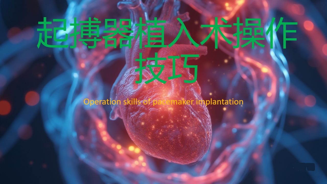 起搏器植入术的操作技巧