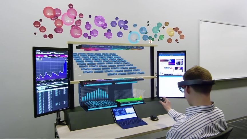 #ar应用 -#ar金融 #ar #金融 #ar股票交易员 #扩展现实研究院