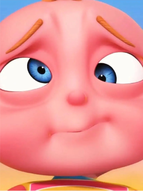 宝宝在屋里,看动画片,为何还要上屋顶呢