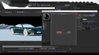 C4D教程 C4D汽车模型渲染案例--车体部分材质-3 鬼谷云课堂 Rs渲染...