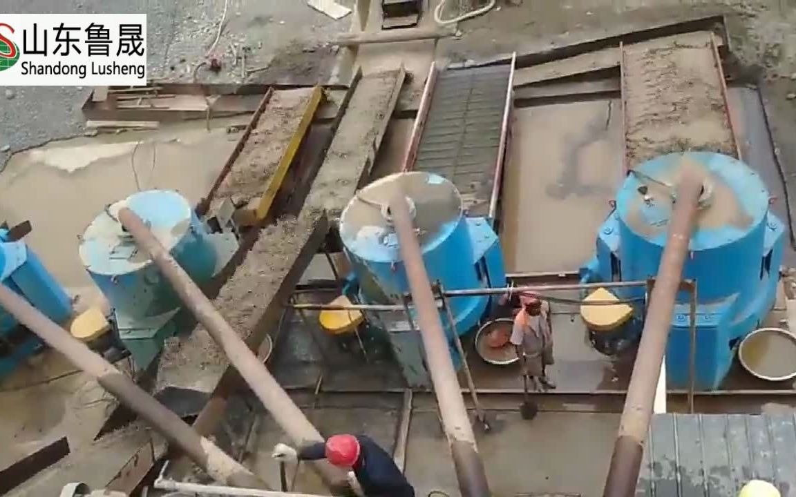 水套式离心选矿机离心机自动排矿