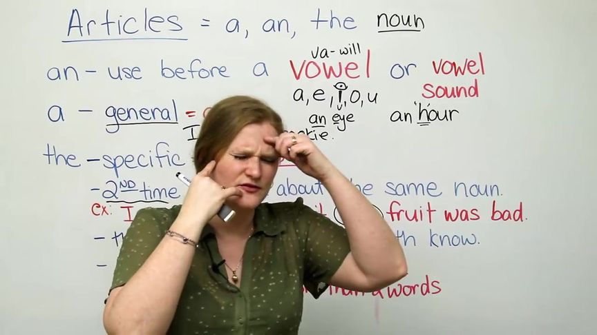 带你了解 A, AN, THE的正确使用方式。