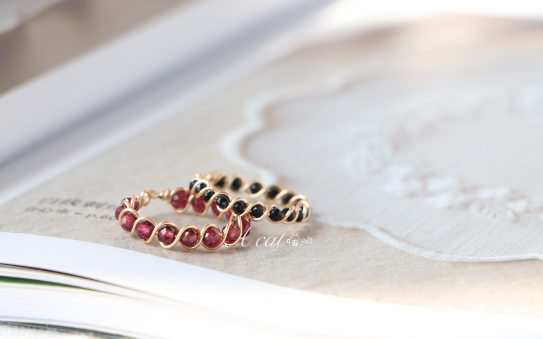 金属绕线编织戒指图文教程