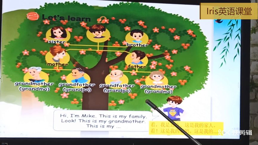 学习用英语向别人介绍家庭成员,口语天天练,进步看得见!