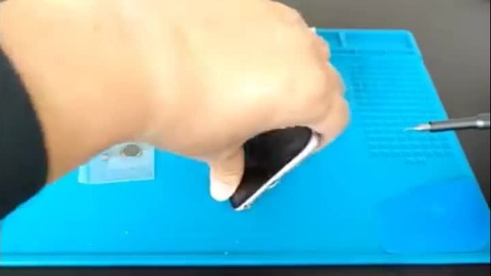 在家给苹果6P换home键