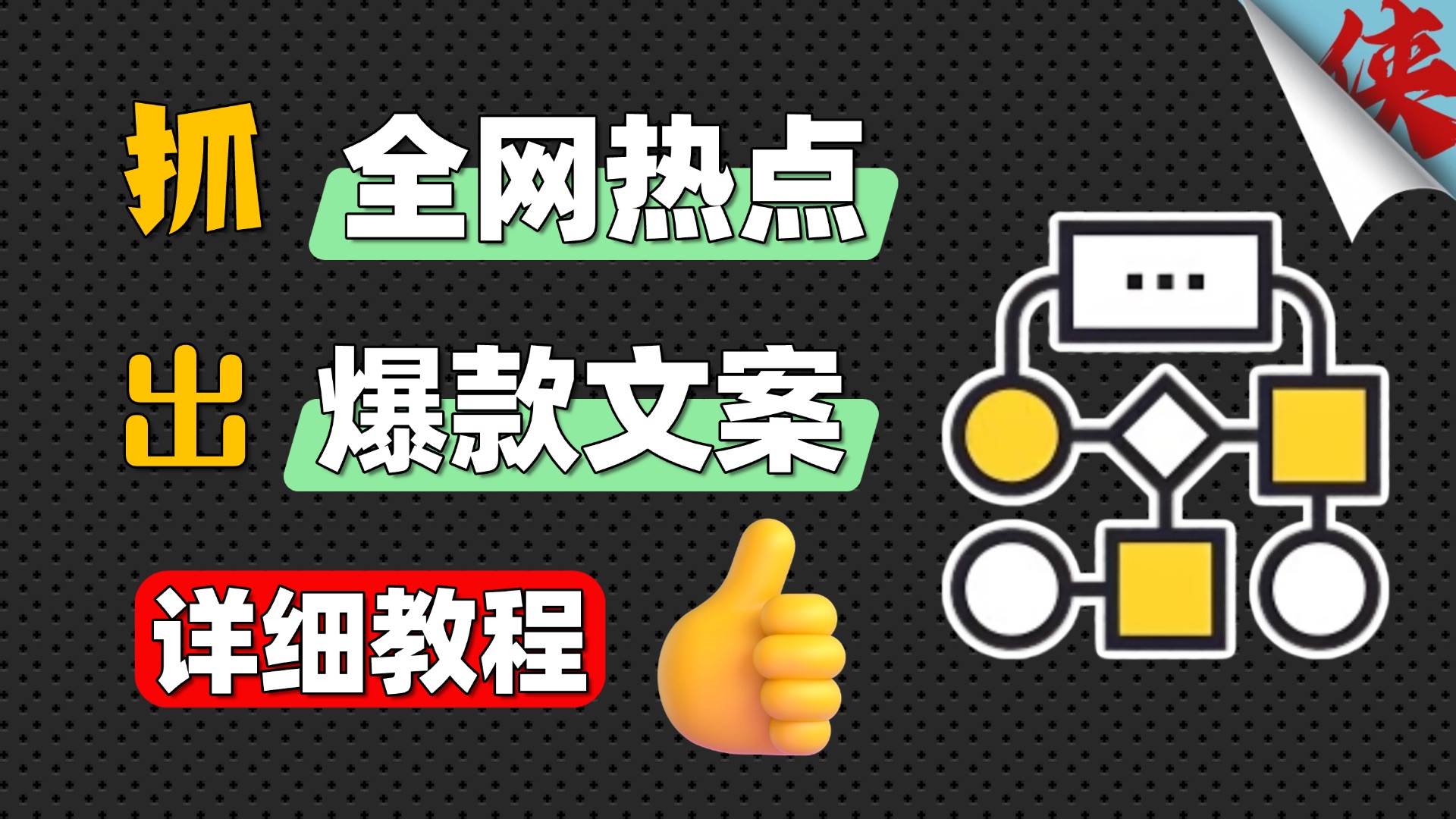 【教程】爆款文案神器上线,全网热点+文案全自动生成!