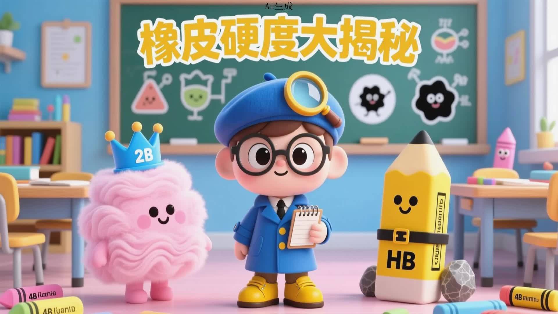 学生橡皮擦不净烦恼揭秘硬度差异3因素选对橡皮轻松高效