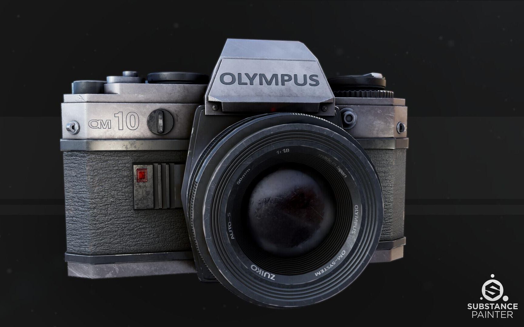 用3Dmax制作一个相机,从模型到贴图再到材质