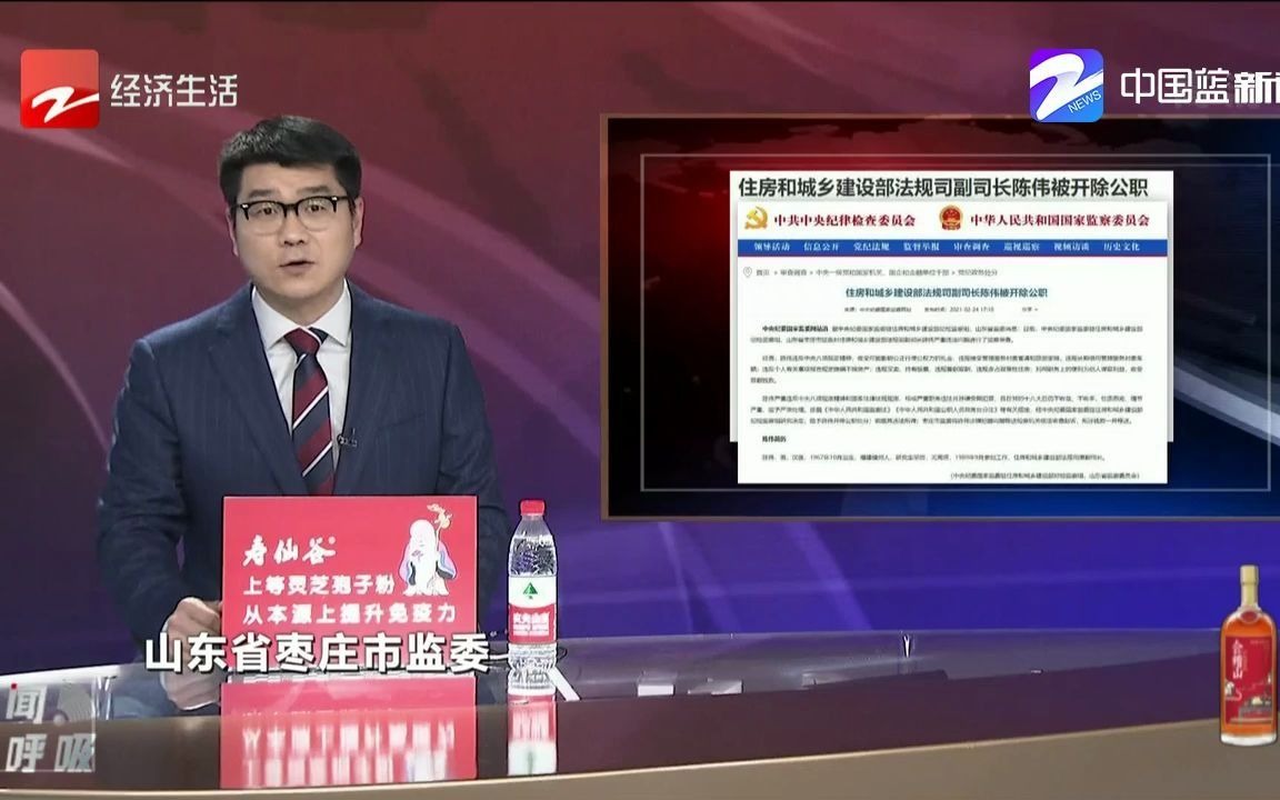 住房和城乡建设部法规司副司长陈伟被开除公职