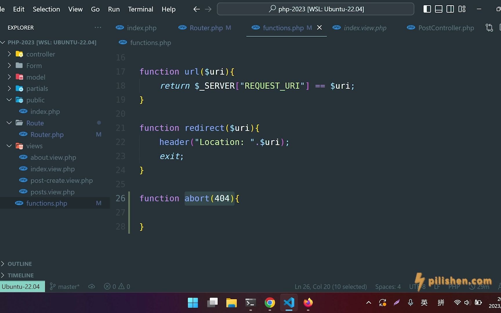 《PHP 8 入门——现代PHP之路》34 不存在的路由处理及404页面